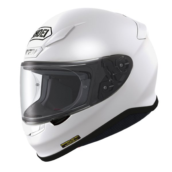 SHOEI NXR WHITE HELMET FULL FACE GAS
