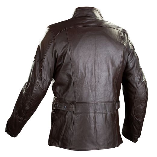 NORDCODE DACOTA BROWN leather motorcycle jacket