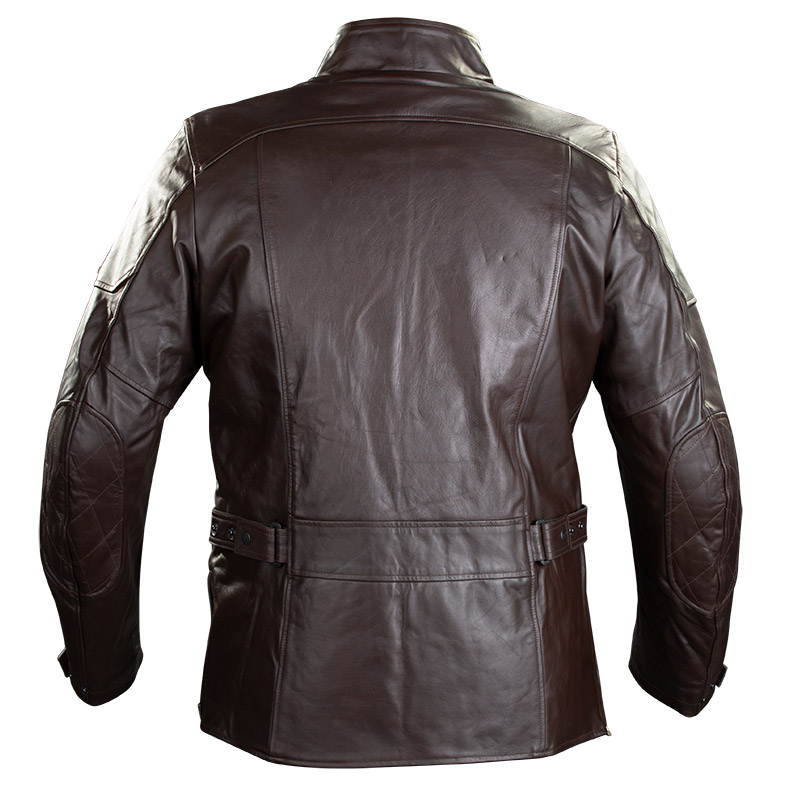 NORDCODE DACOTA BROWN leather motorcycle jacket