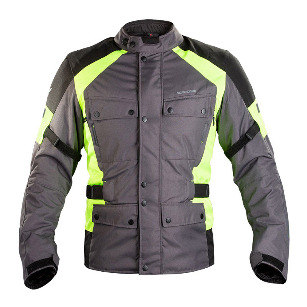 Χειμερινά Μπουφάν Μηχανής NORDCODE HORIZON Γκρι & Φωσφοριζέ