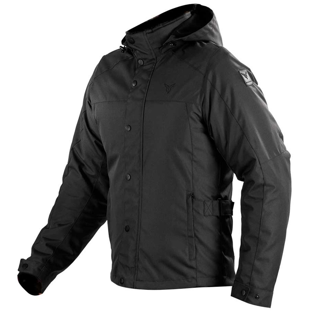 NORDCODE MILANO EVO OVERSIZE BLACK χειμερινό αδιάβροχο μπουφάν μηχανής