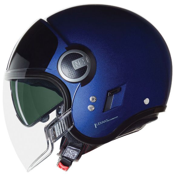 Retro Jet Helmets NOLAN N21 VISOR Verniciatura Speciale 343 deep blue/black